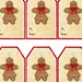 Gingerbread Gift Tags, Gingerbread Labels, Gingerbread Men, Gingerbread ...
