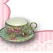 Tea Party Name Tags, Digital Tent Cards, High Tea Party Decor, Bridal ...