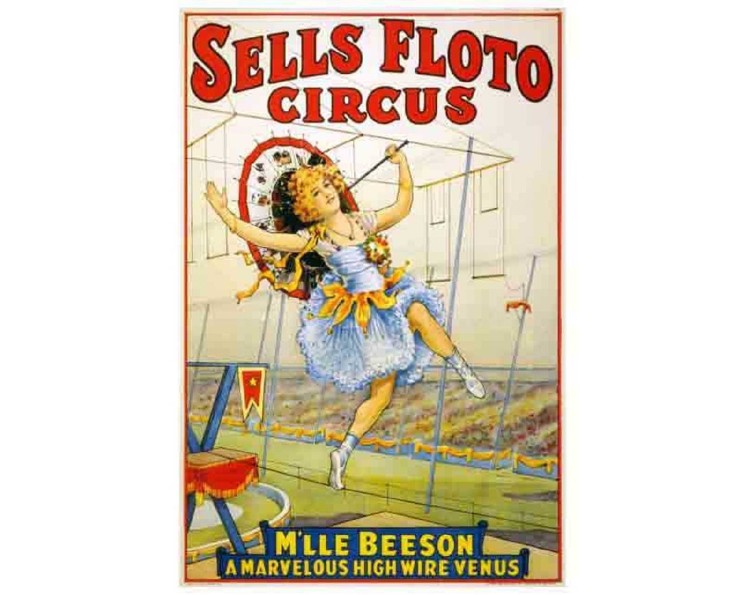 Large Vintage Circus Poster Digital Poster up to 4 Ft X 6 Ft, Birthday ...