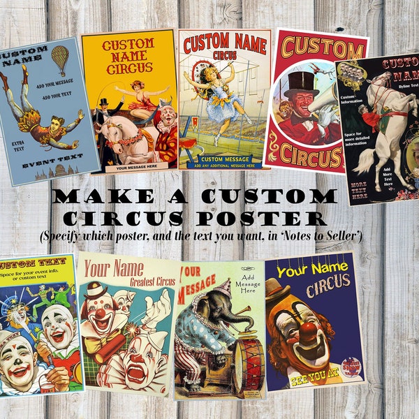 Circus Party Decor - Etsy