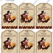 Thanksgiving Gift Tags Digital Turkey Tag Printable Tags Hostess Gift ...