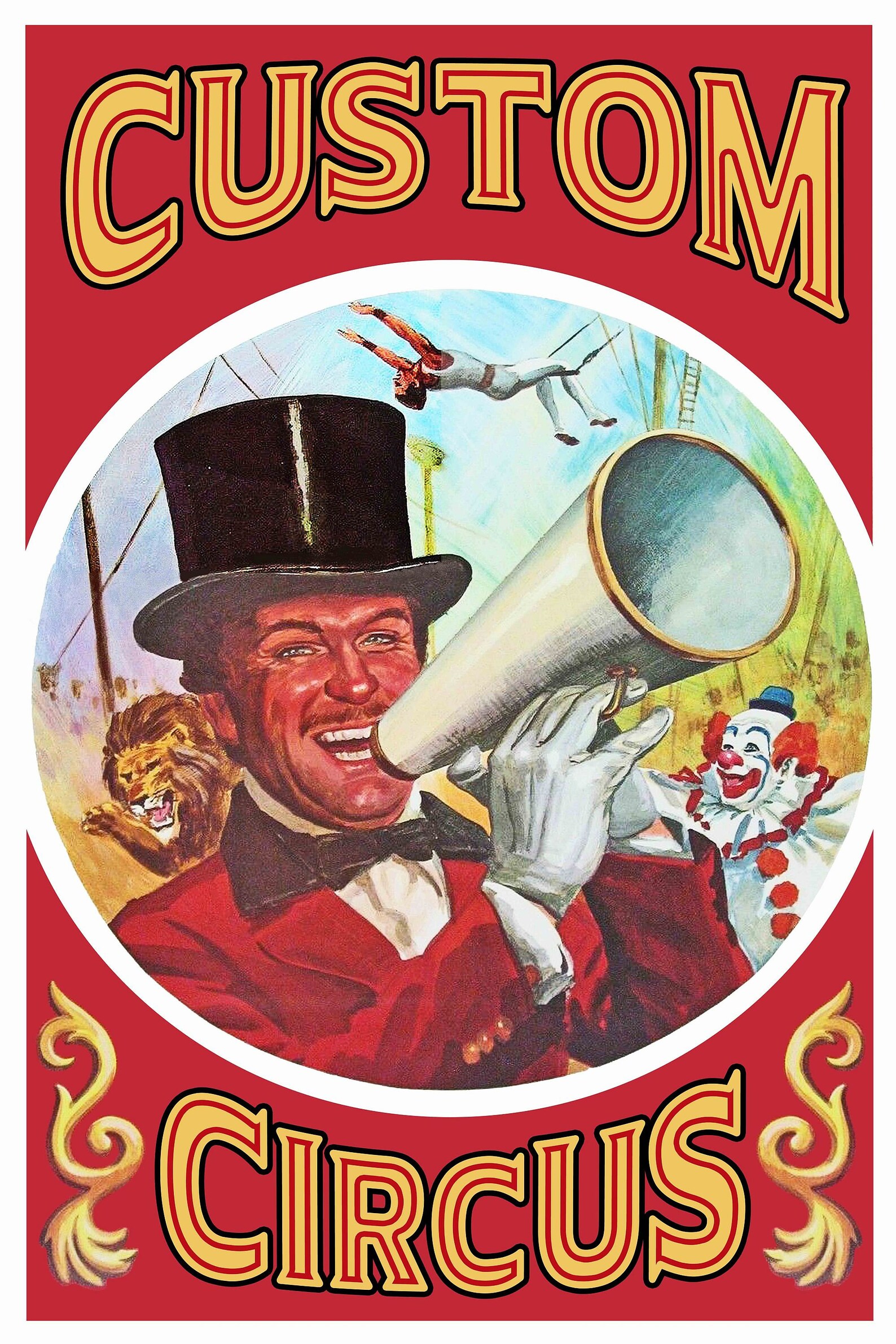 Custom Circus Poster Digital-download Choose ONE 1 of 9 - Etsy Canada