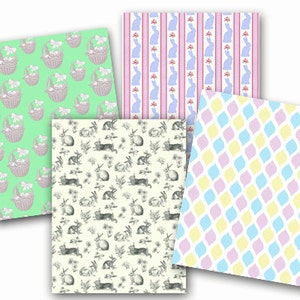 Easter Paper Pack Digital, Instant Digital Download, Custom Designed ...