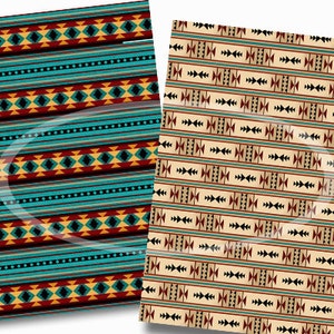 Western Paper Pack, Digital Scrapbook Paper Download, Custom Designed ...