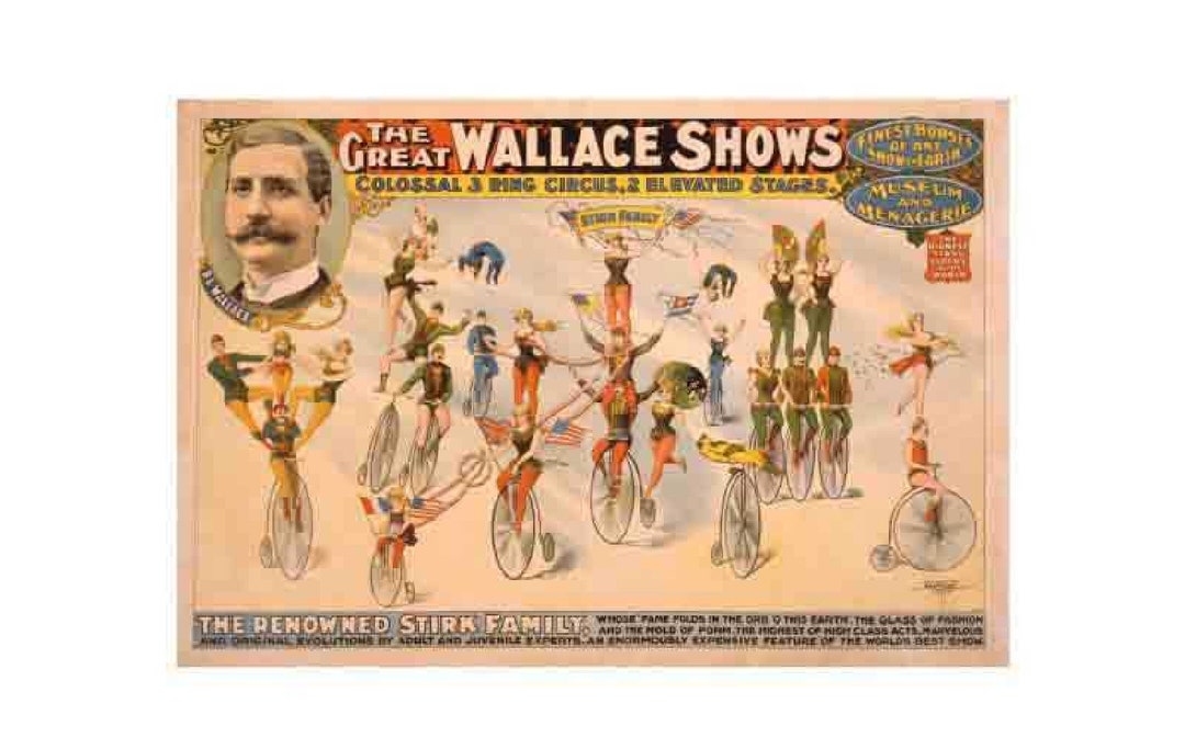 Digital Very Large Vintage Circus Poster, Poster up to 4 Ft X 6 Ft ...
