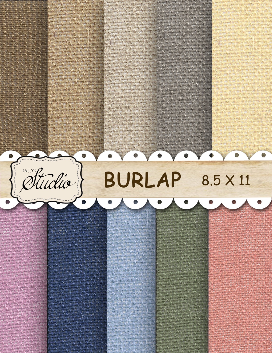 Collage Craft Supplies & Tools Visual Arts colorful paper Burlap ...