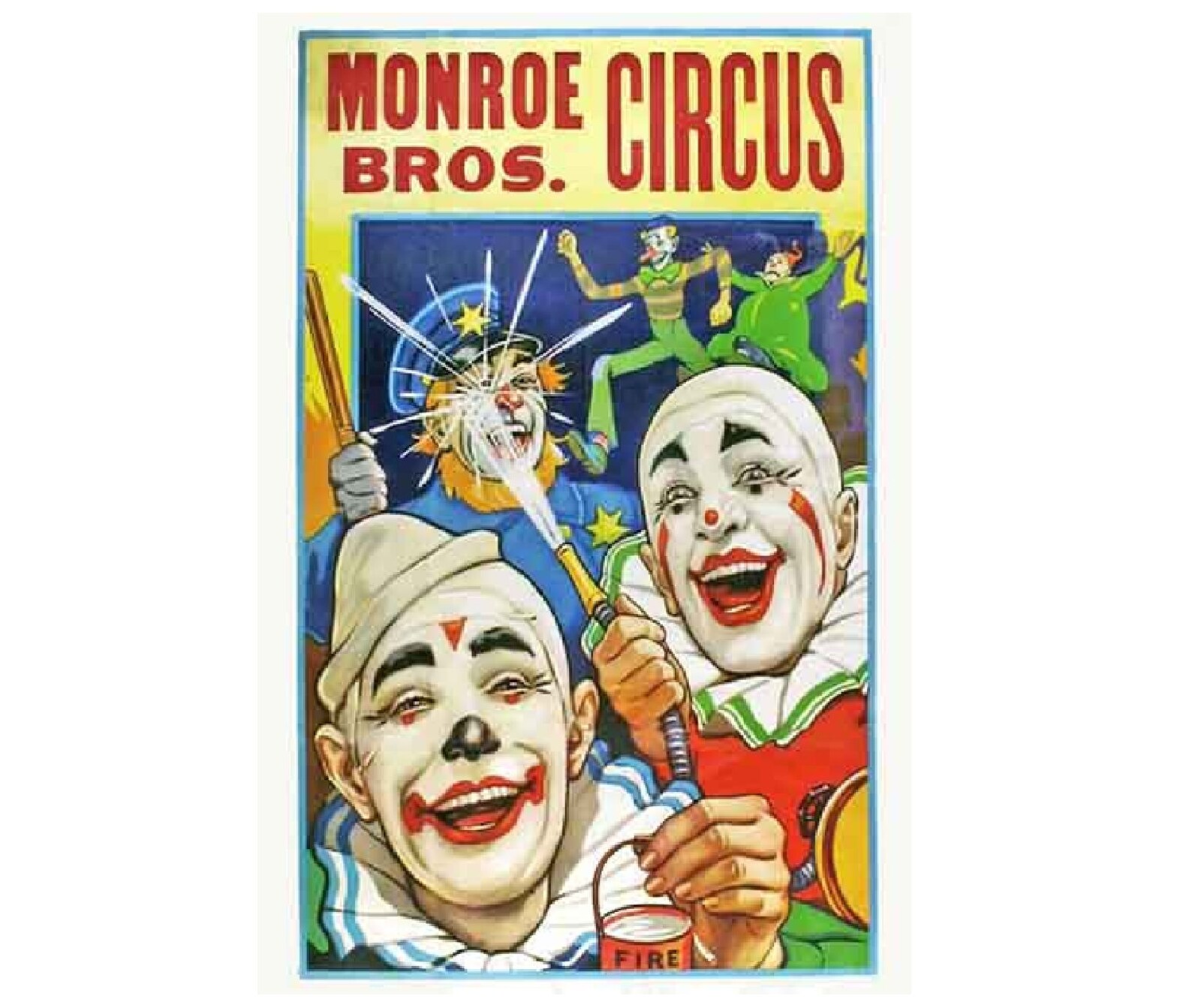 Digital Very Large Vintage Circus Poster, Poster up to 4 Ft X 6 Ft ...