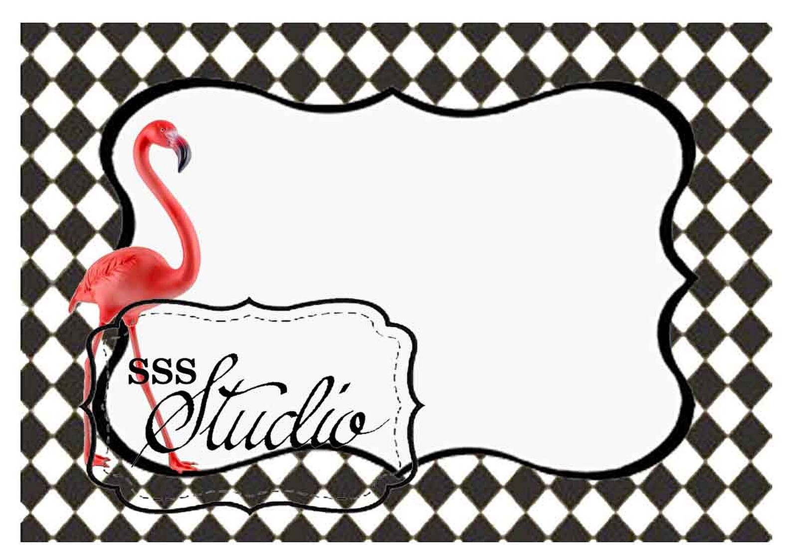 Flamingo Name Tags Digital Flamingo Labels Printable Name | Etsy