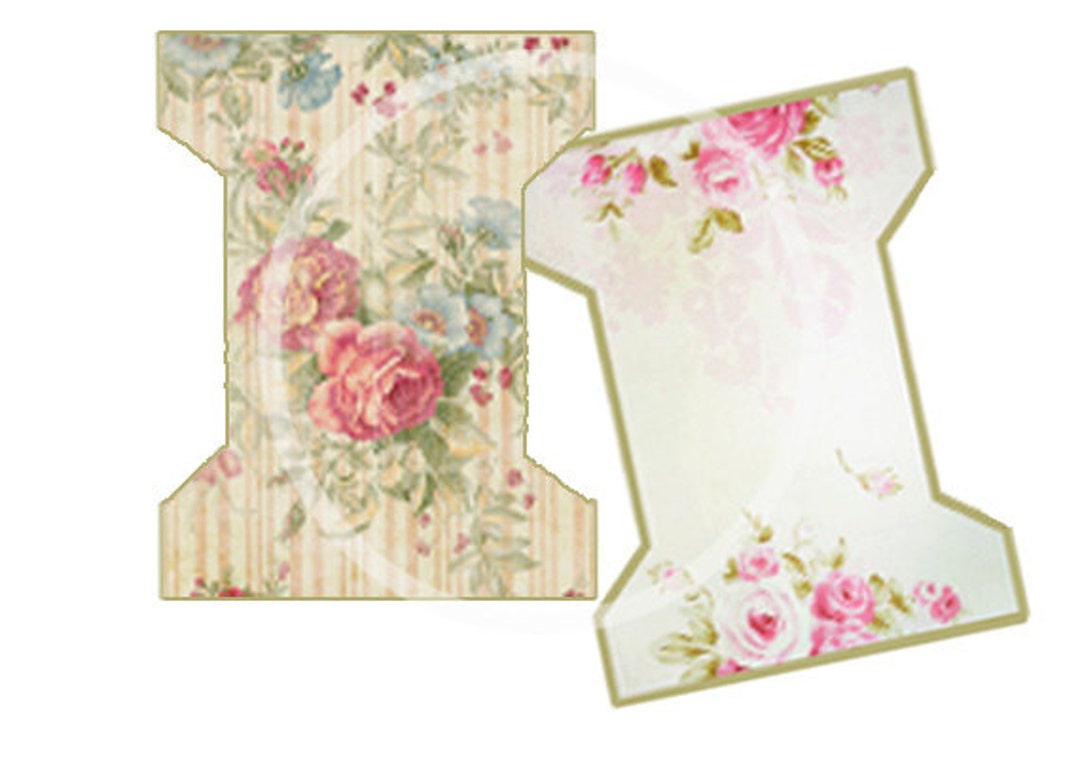 Digital Bobbin Cards for Yarn, Lace, Thread, Pin Card, Printable ...