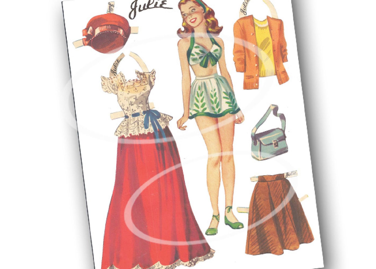 Vintage Paper Dolls Printable Cut-outs Paper Doll Clip Art - Etsy Canada