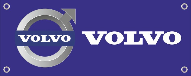 Volvo Logo Vinyl Banner - Garage, Office, Showroom Decor - Etsy