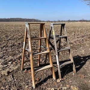 Vintage Step Ladder 4 Steps - Etsy