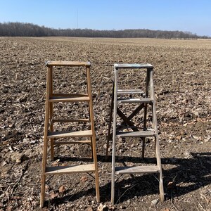 Vintage Step Ladder 4 Steps - Etsy