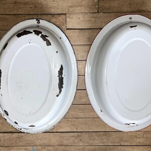 Vintage Enamel Tub • Enamel Bowl • Enamel Pot • Vintage Kitchen ...