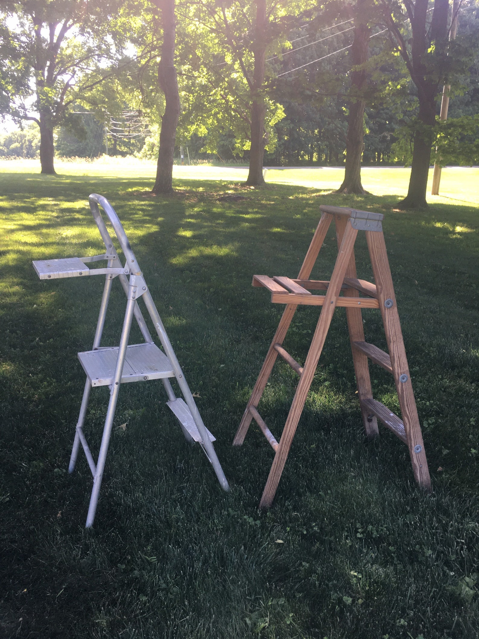 Vintage Step Ladder 4 Steps - Etsy
