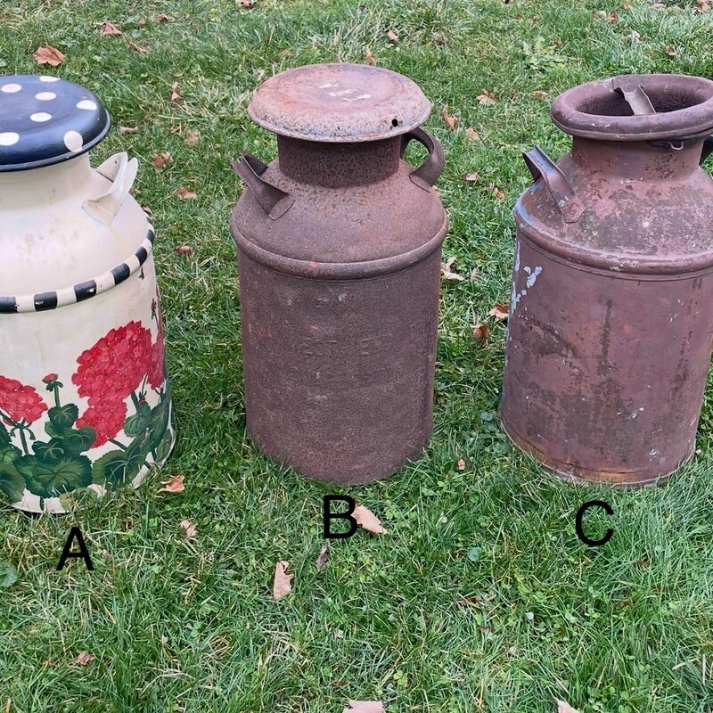 Vintage Milk Can - Etsy