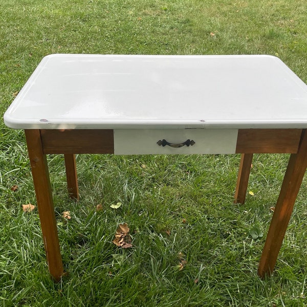 Enamel Table - Etsy