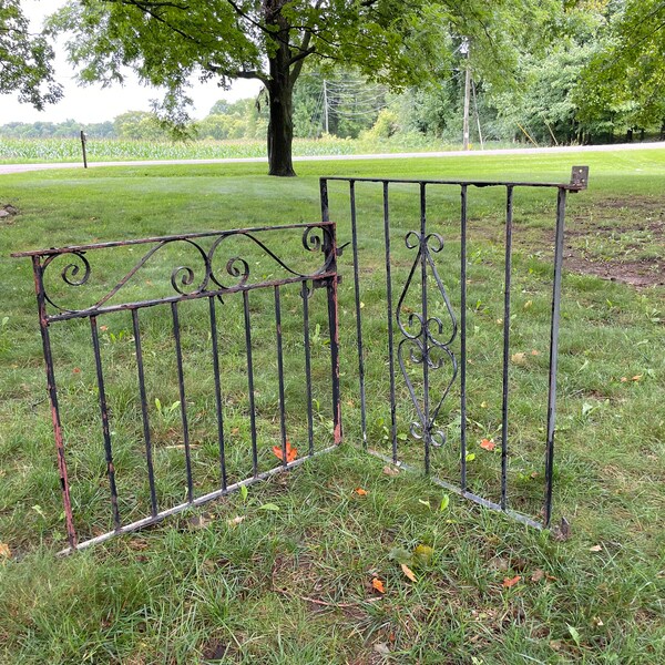 Iron Garden Gate - Etsy