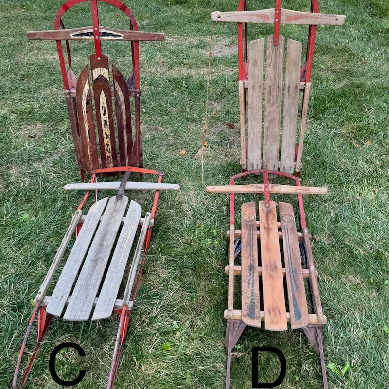 Decorative Sled - Etsy