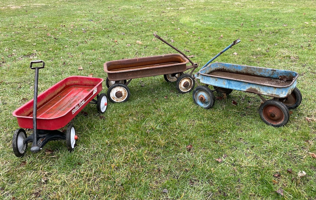 Vintage Wagon • Farmhouse Wagon • Garden Wagon • Garden Decor - Etsy