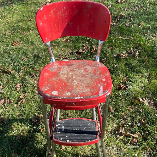 Vintage Step Stool - Etsy