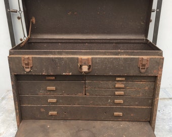 Vintage Tool Chest | Etsy