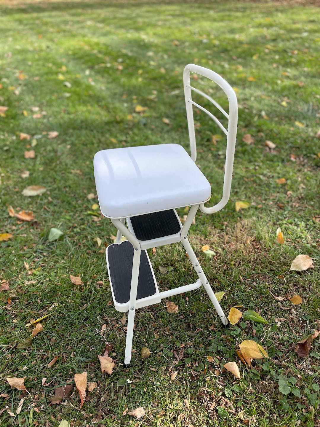 Vintage Cosco Metal Kitchen Step Stool - Etsy
