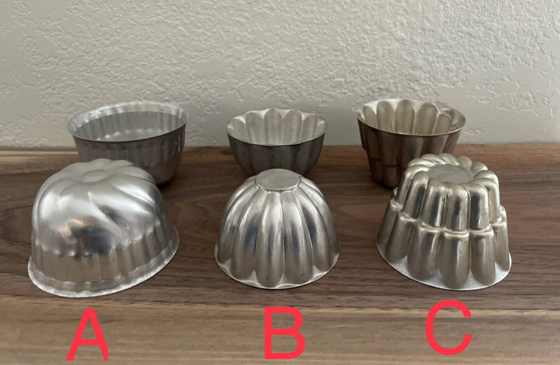 Vintage Mini Jello Molds - Etsy