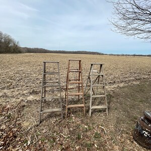 Vintage Step Ladder 5 Step - Etsy