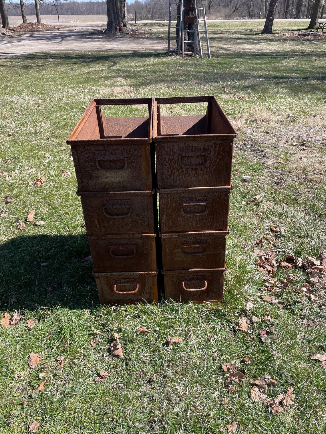 Industrial Drawer Bins • Steel Parts Bins • Steampunk Bins • Vintage ...