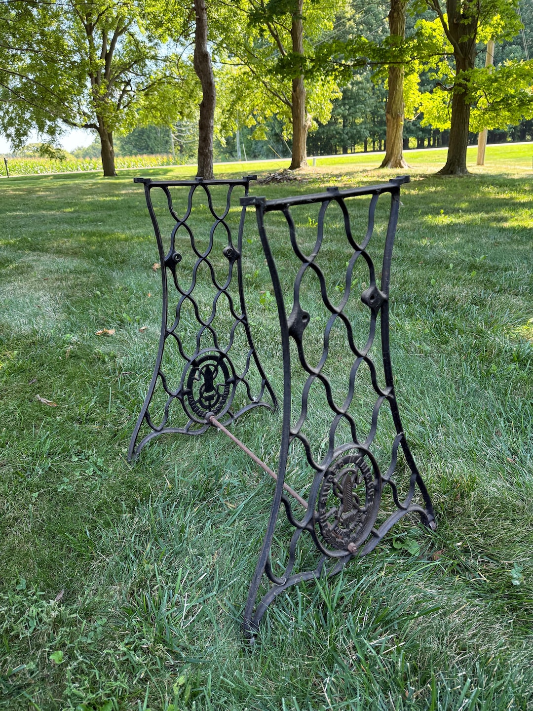 Antique Singer Treadle Legs - Etsy