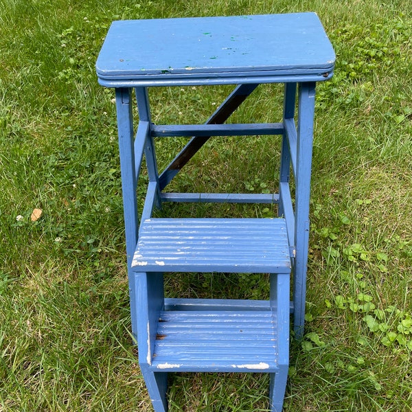 Vintage Step Stool - Etsy