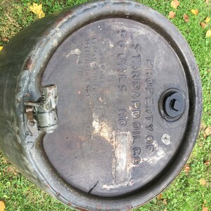 Vintage Oil Barrel • Antique Standard Oil Company Barrel - Etsy