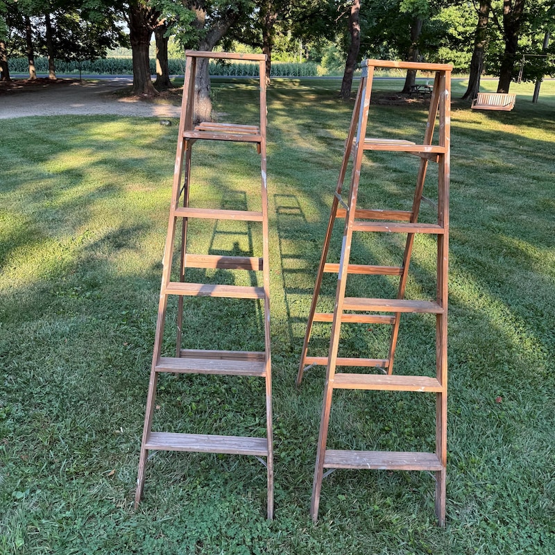 Old Wood Ladder - Etsy