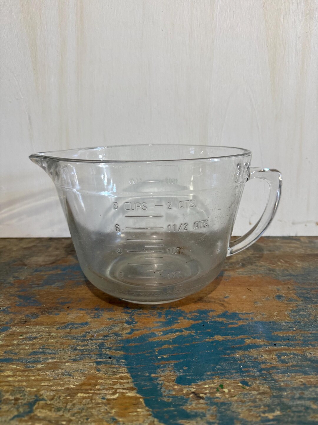 Vintage Glass Measuring Cup• Vintage Mixing Bowl• Vintage Batter Bowl ...
