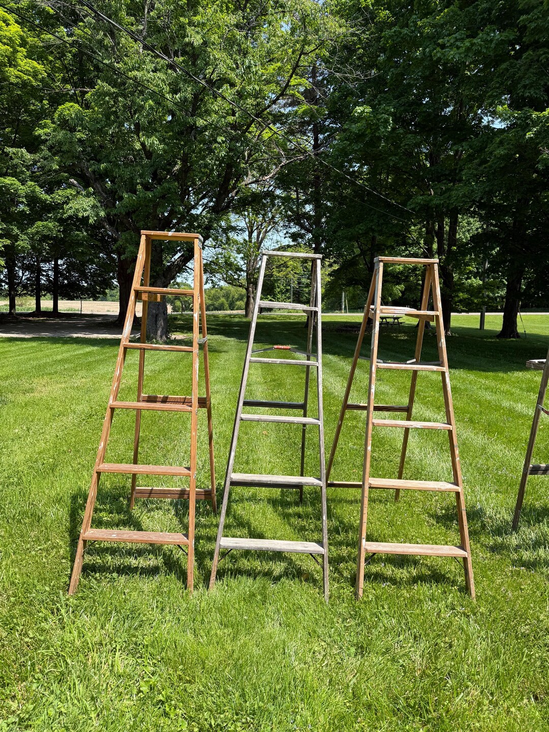 Vintage 6 Step Ladder - Etsy