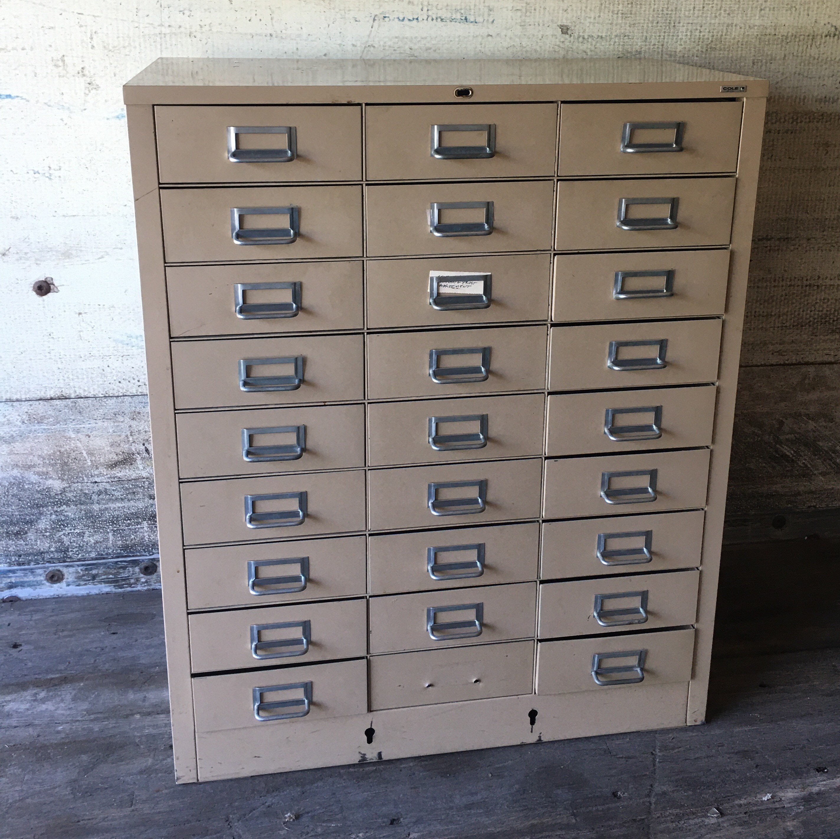 Vintage File Cabinet Vintage Office Cabinet Steel File - Etsy