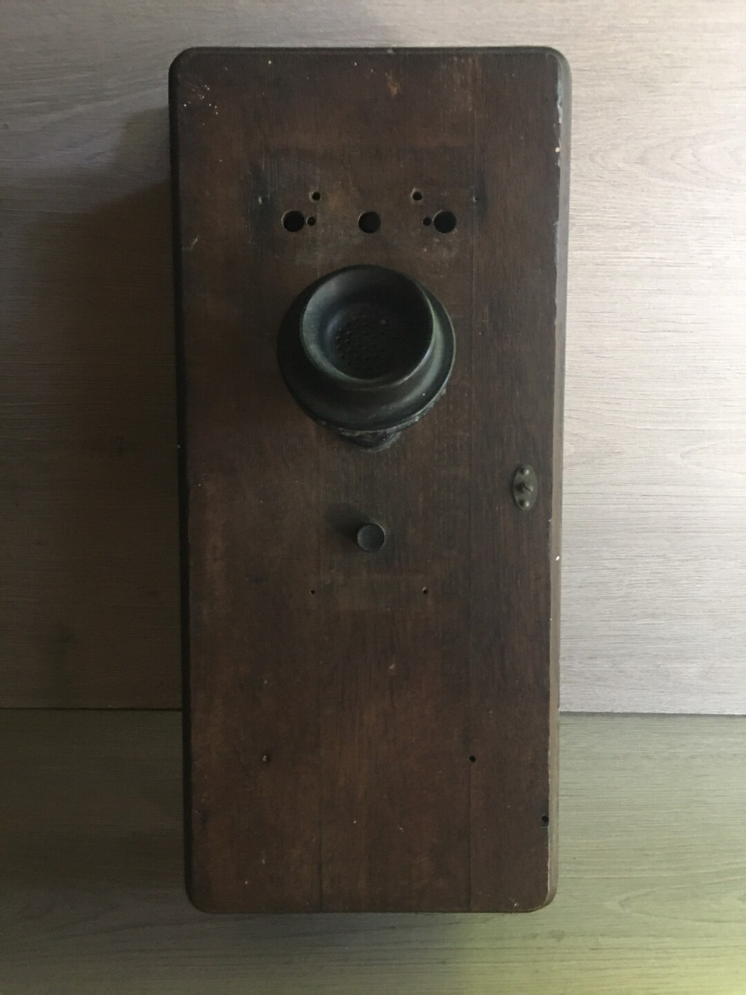 Antique Telephone Box • Antique Wood Cabinet - Etsy