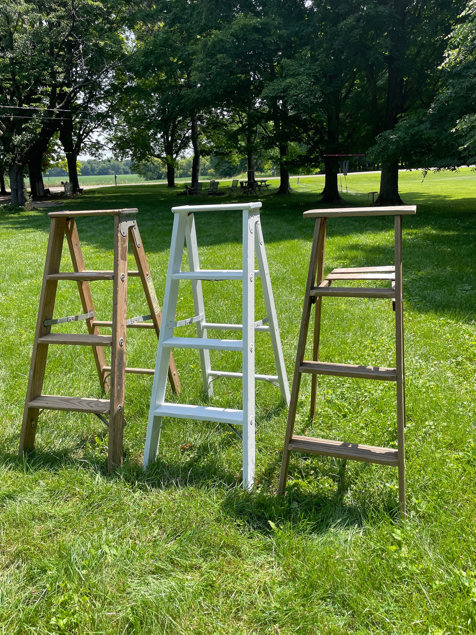 Vintage Step Ladder 4 Steps - Etsy