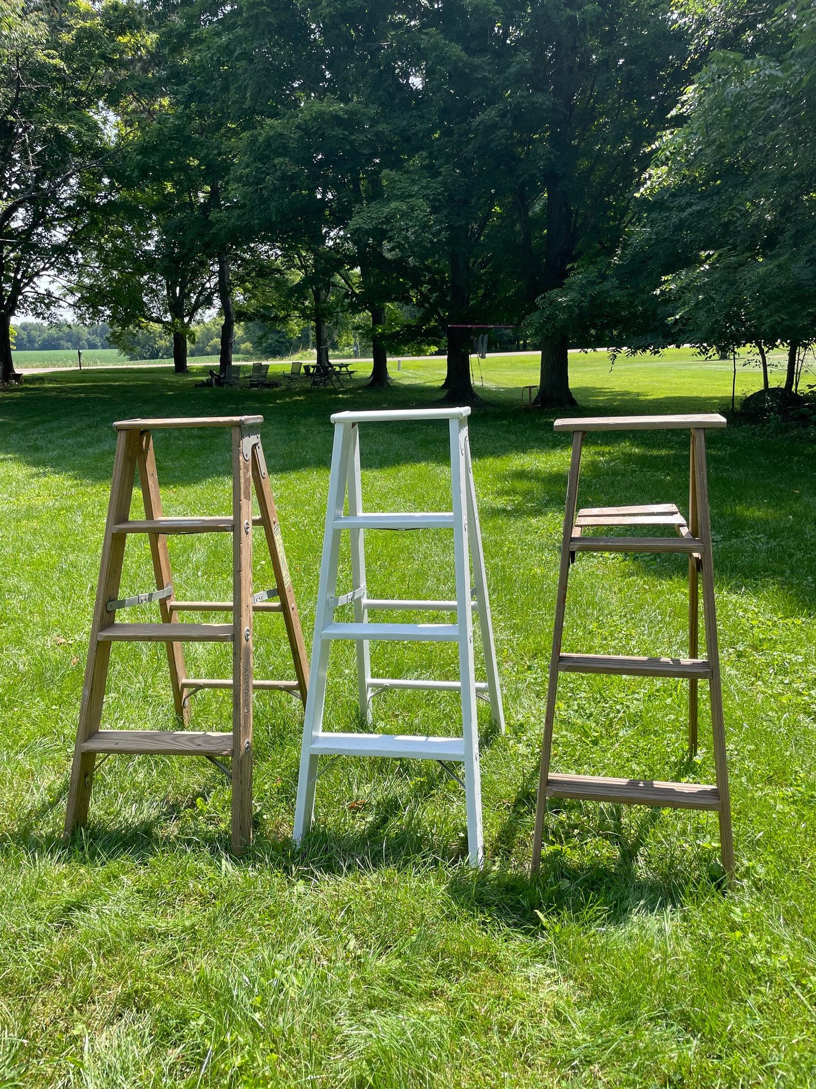 Vintage Step Ladder 4 Steps - Etsy