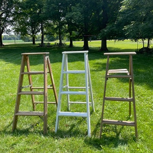 Vintage Step Ladder 4 Steps - Etsy