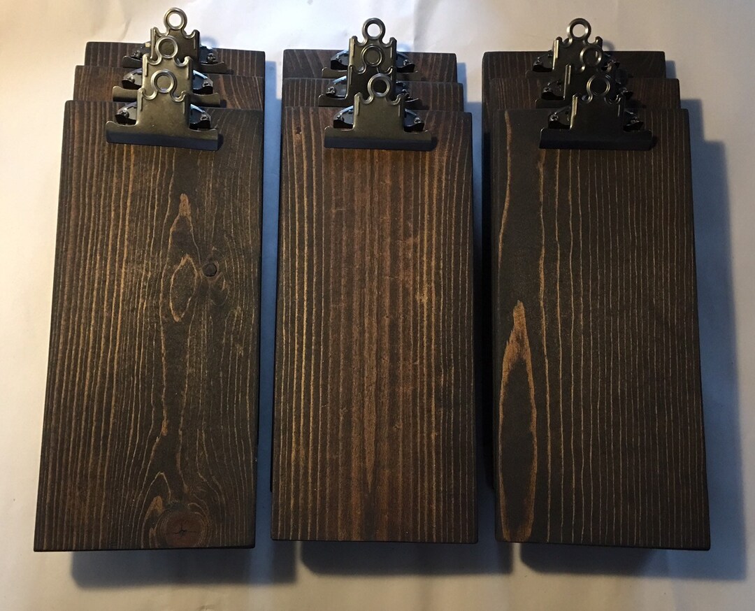 Wood Clipboard • Restaurant Clipboard • Photography Clipboard ...