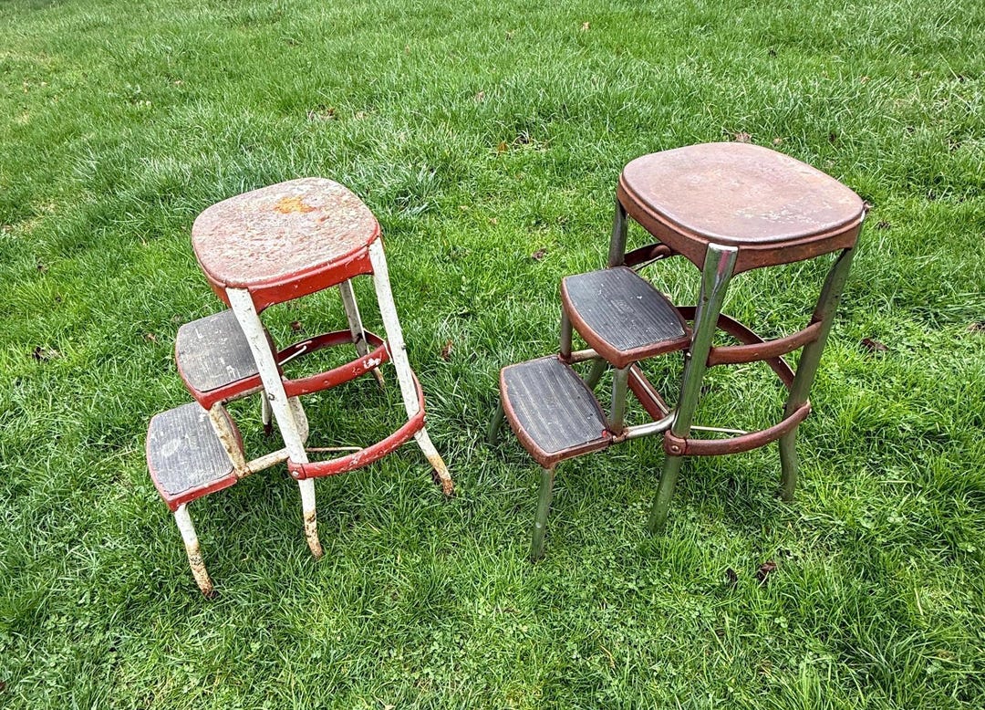 Vintage Kitchen Step Stool • Vintage Cosco Stool - Etsy