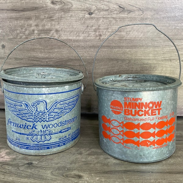 Minnow Bucket - Etsy