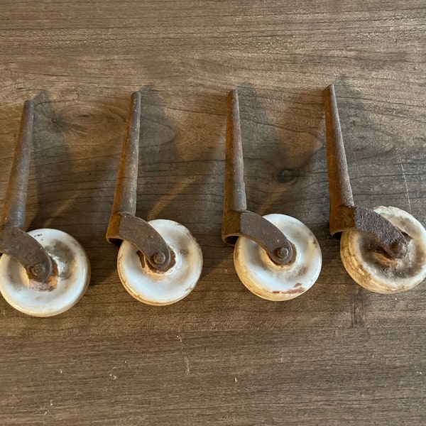 Vintage Caster Wheels - Etsy