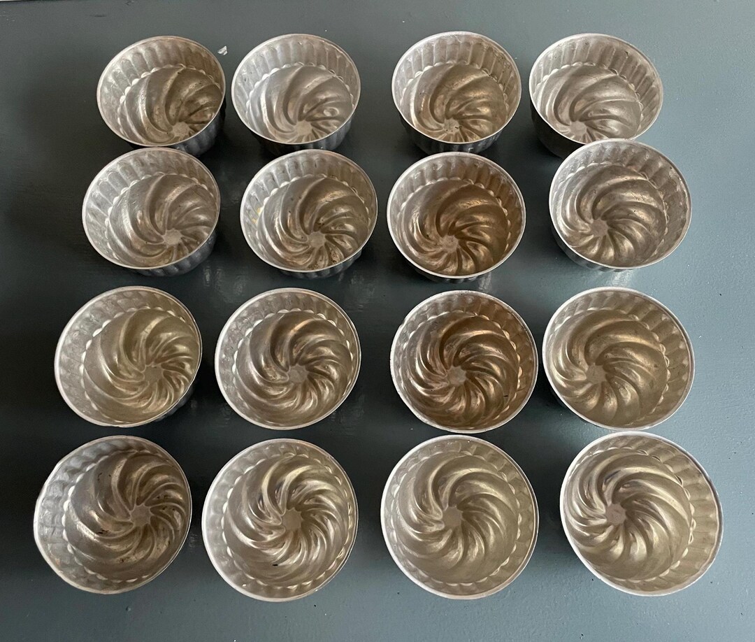 Vintage Mini Jello Molds - Etsy