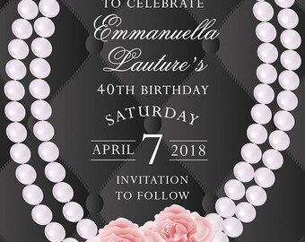 Chanel invitations | Etsy