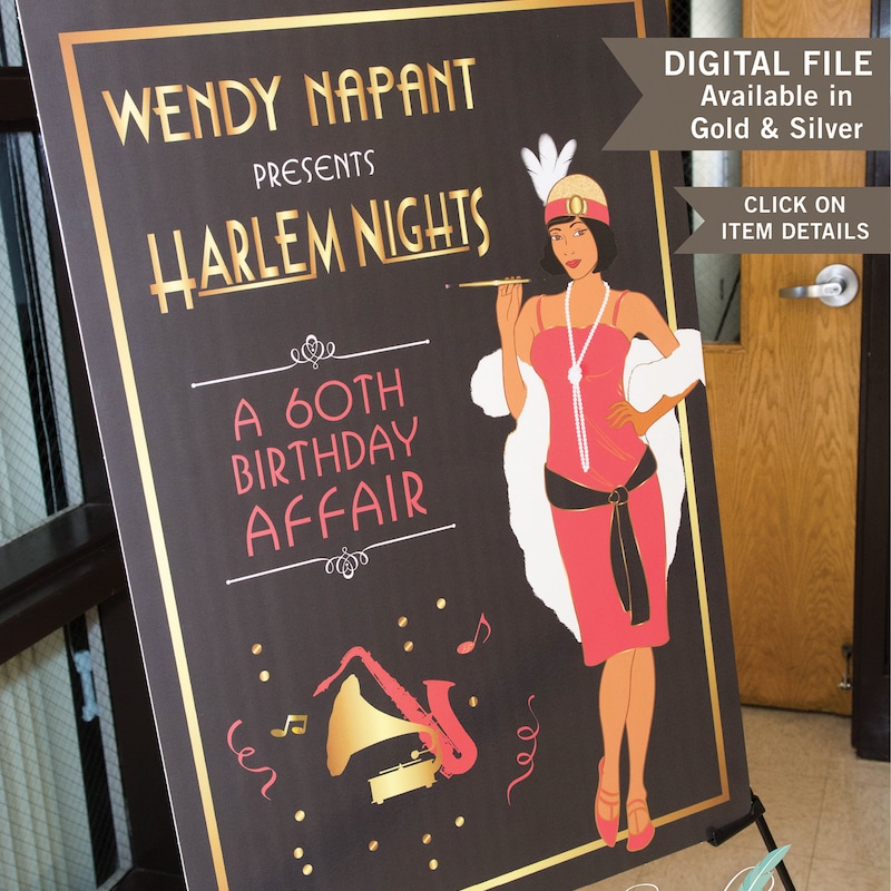 Harlem Nights Signs - Etsy