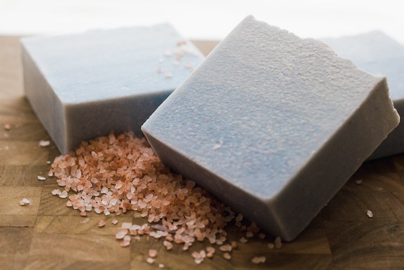 Ocean Mist Salt Bar Artisan Salt Soap | Etsy