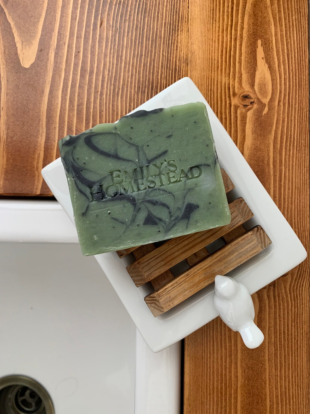Cucumber & Oak Soap - Handcrafted, Vegan, Cold-process - Etsy